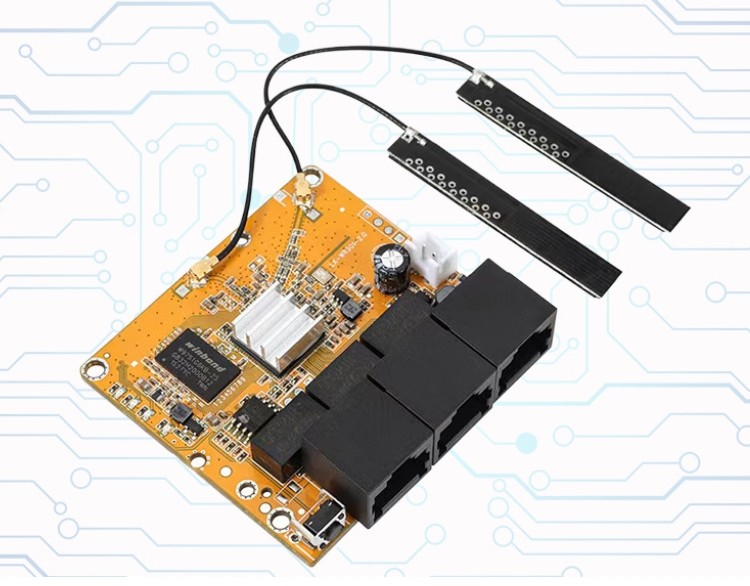 Fast Turnaround Communication PCB SMT Assembly Service ENIG HASL